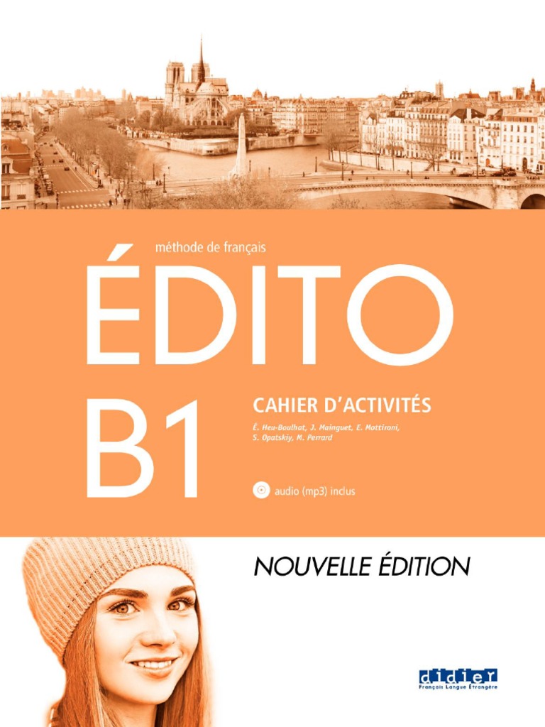 Edito B1 Cahier Nouvelle Edition | PDF
