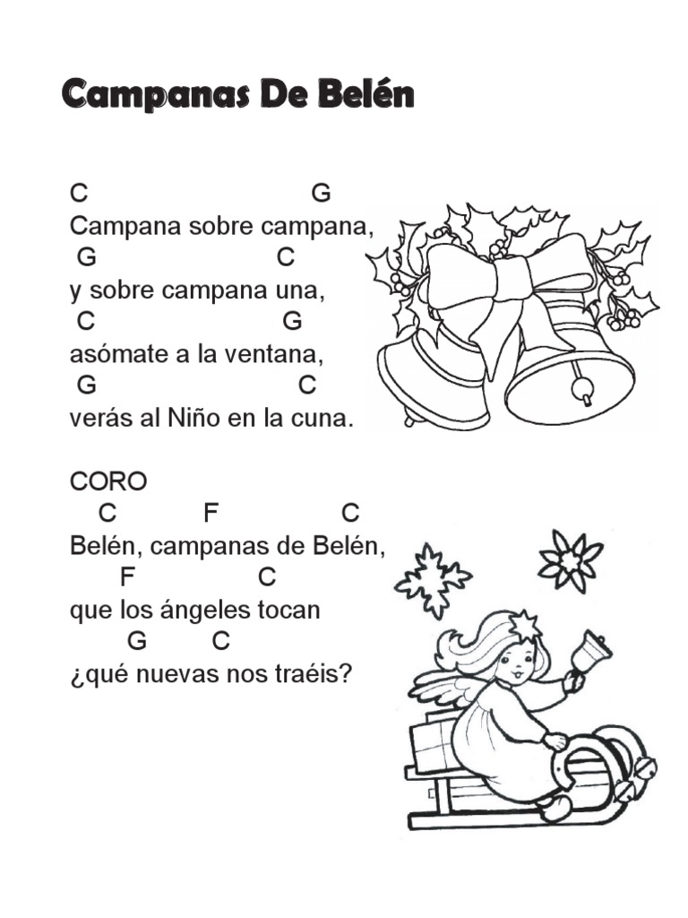 Letra y acordes de "Campana sobre campana" | PDF