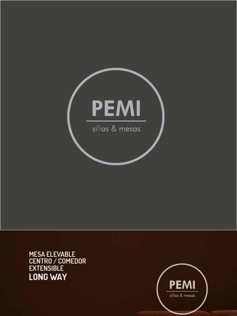 Mesa Elevable Long Way Pemi | PDF | Diseño | Sector secundario de la ...