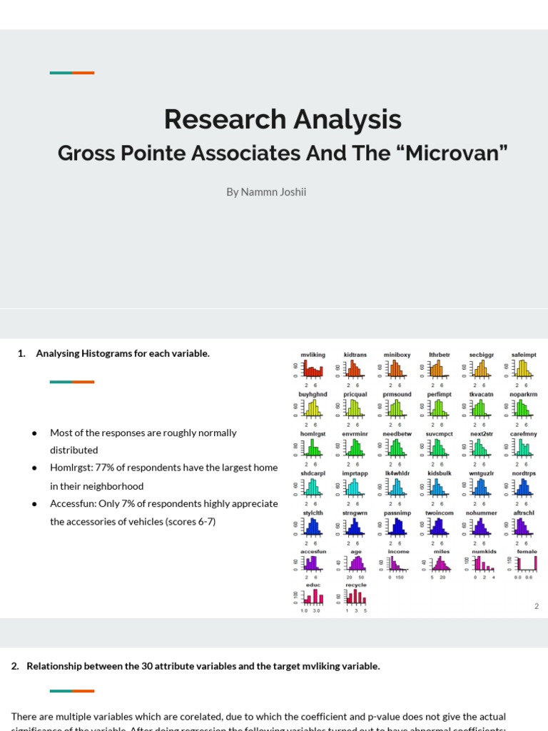 Insights - Gross Pointe Associates And The “Microvan” Analysis | PDF ...