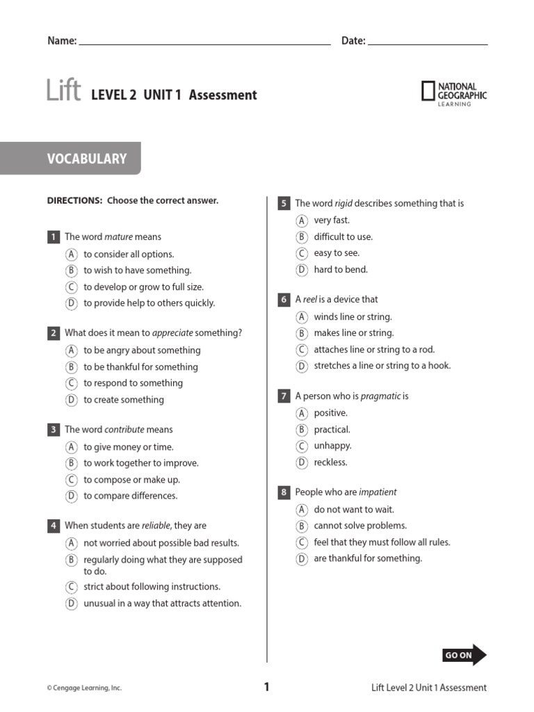 Lift1e l2 U01 Assessment | PDF | Social Media | Popular Culture & Media ...