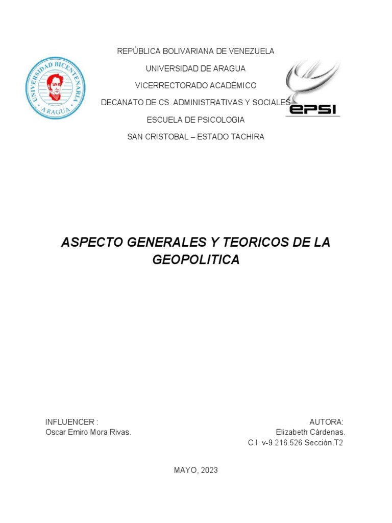 Tesauro Academico | PDF | Geopolítica | Geografía