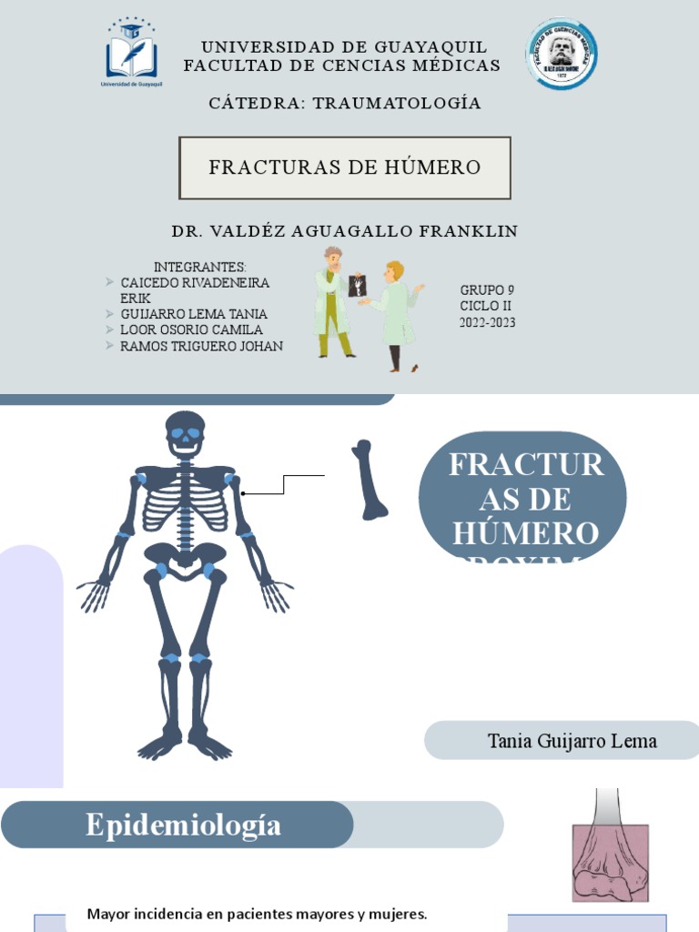 FRACTURAS DE HÚMERO - TRAUMATOLOGÍA G9 - SUBG2 (3) | PDF | Hombro ...