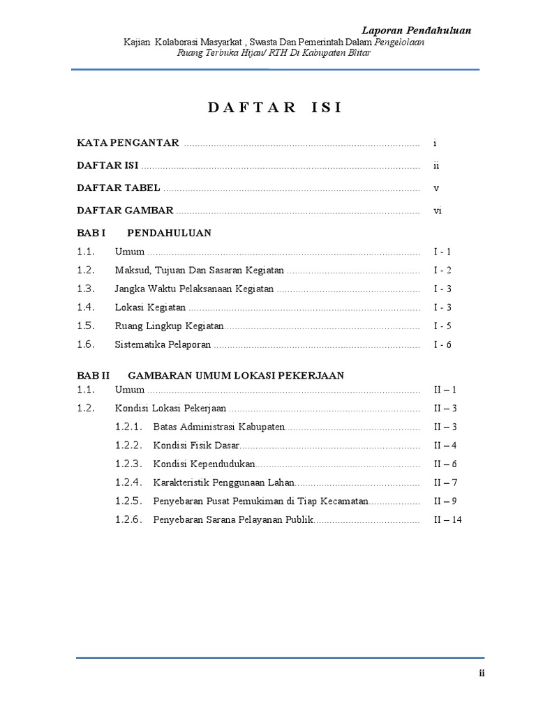 Daftar Isi | PDF