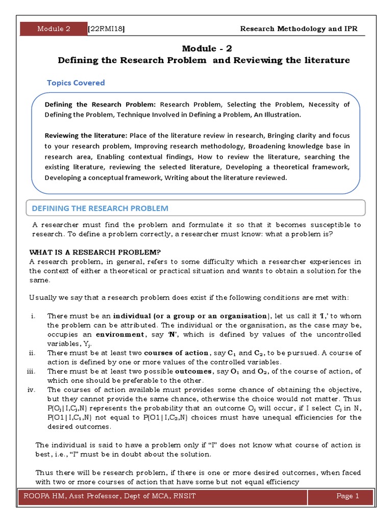 RMI Module2 | Download Free PDF | Search Engine Indexing | Methodology