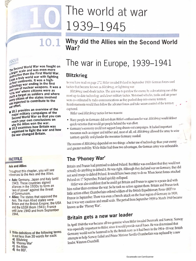 Second World War | PDF