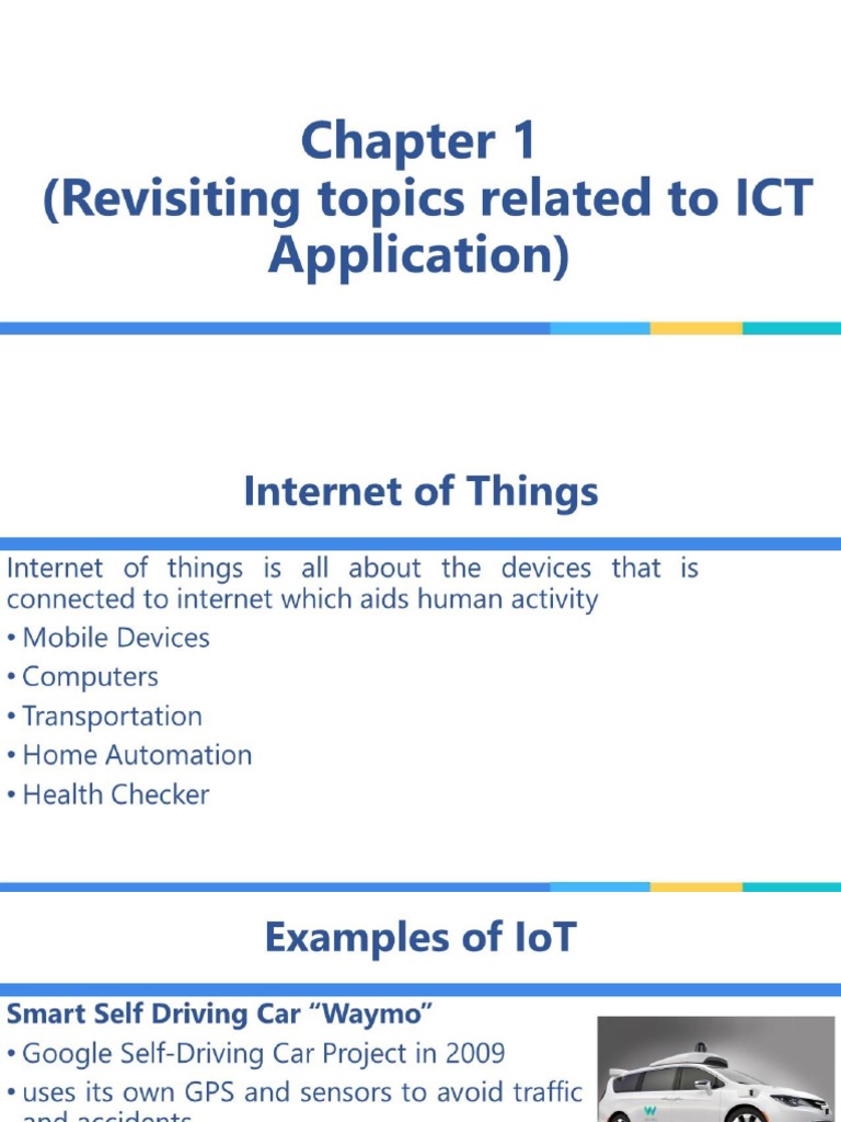GEE13 Chapter 1 - Revisiting Topics Related To ICT Application (For Students) | PDF