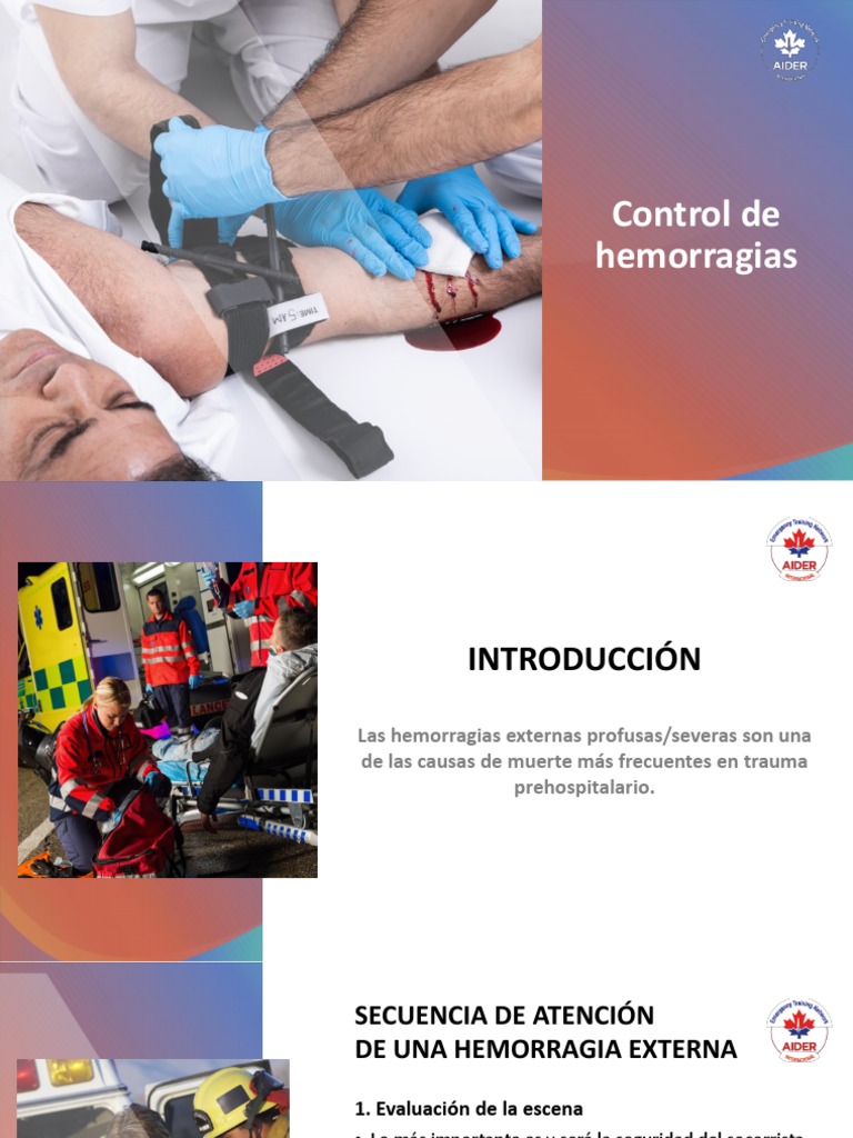 Control de Hemorragias | Descargar gratis PDF | Sangrado | Enfermedades ...
