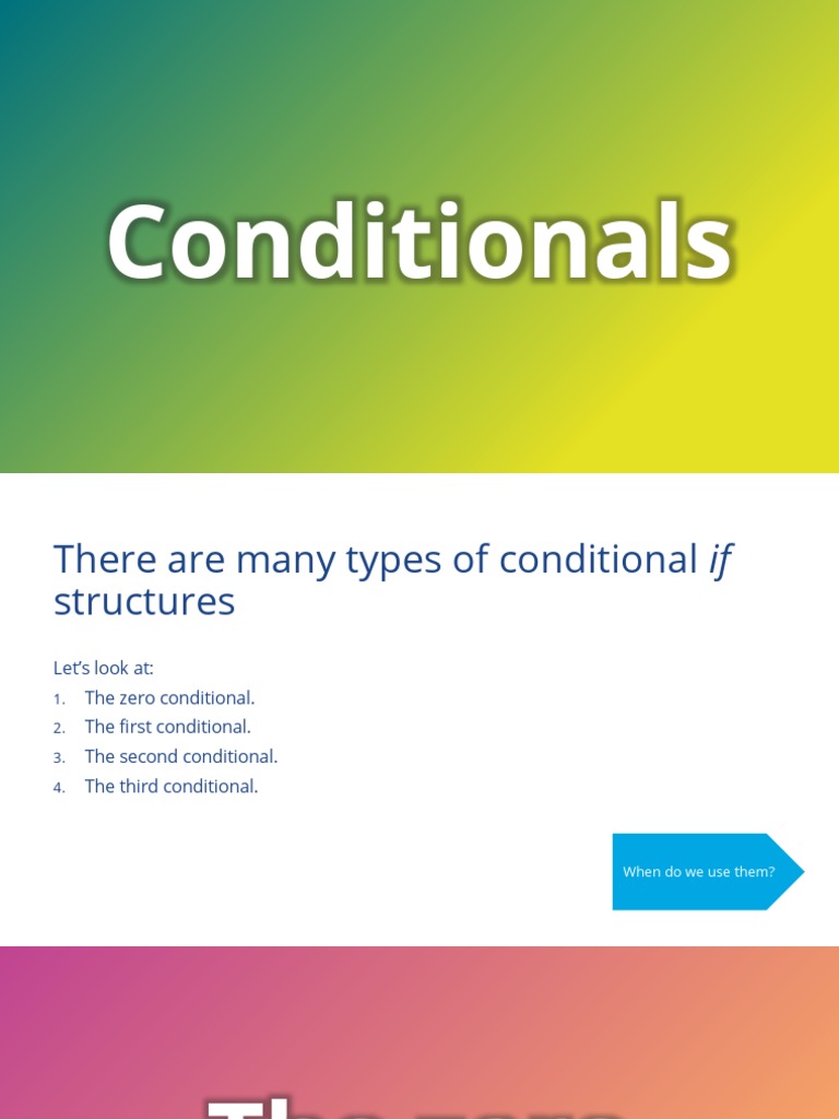 Conditionals | PDF | Cognitive Science | Languages