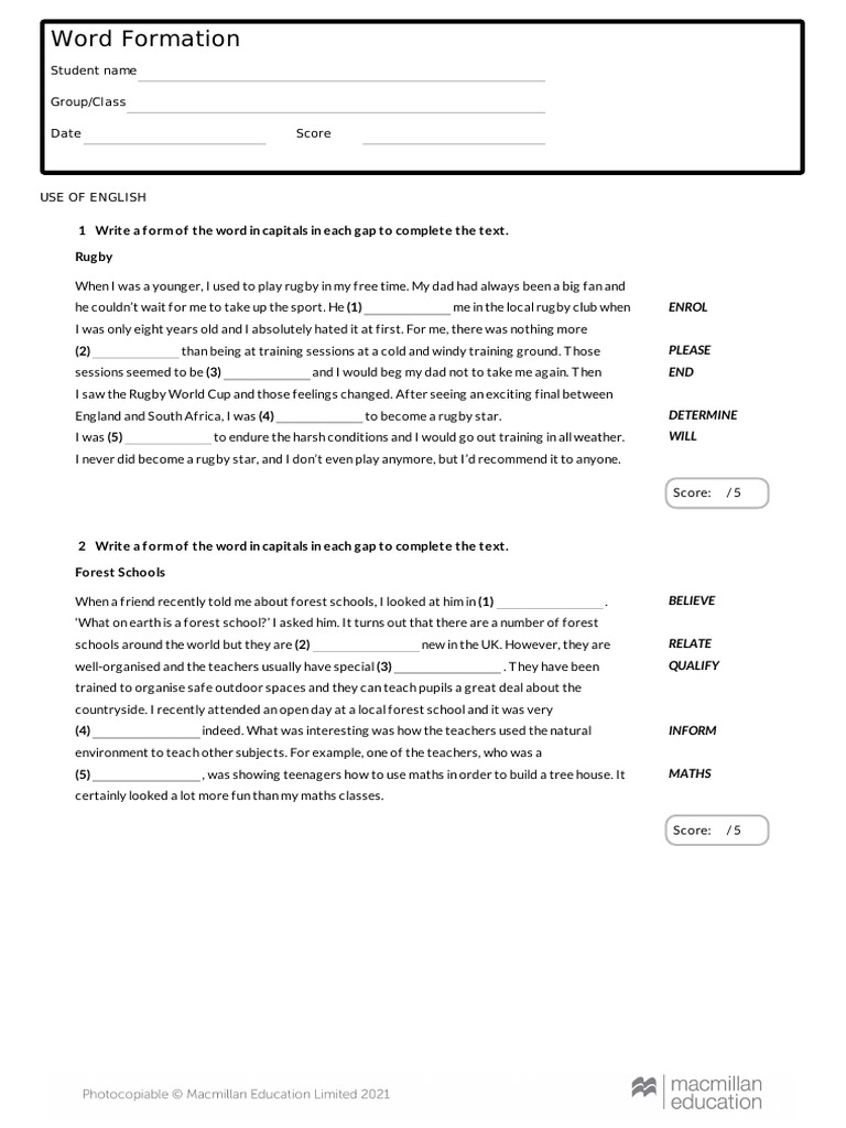 B2 Word Formation | PDF | Consumerism | Crimes