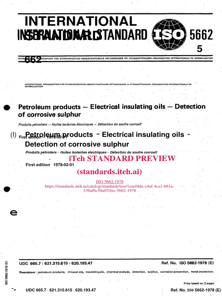 International Standard: Iteh Standard Preview (Standards - Iteh.ai) | PDF