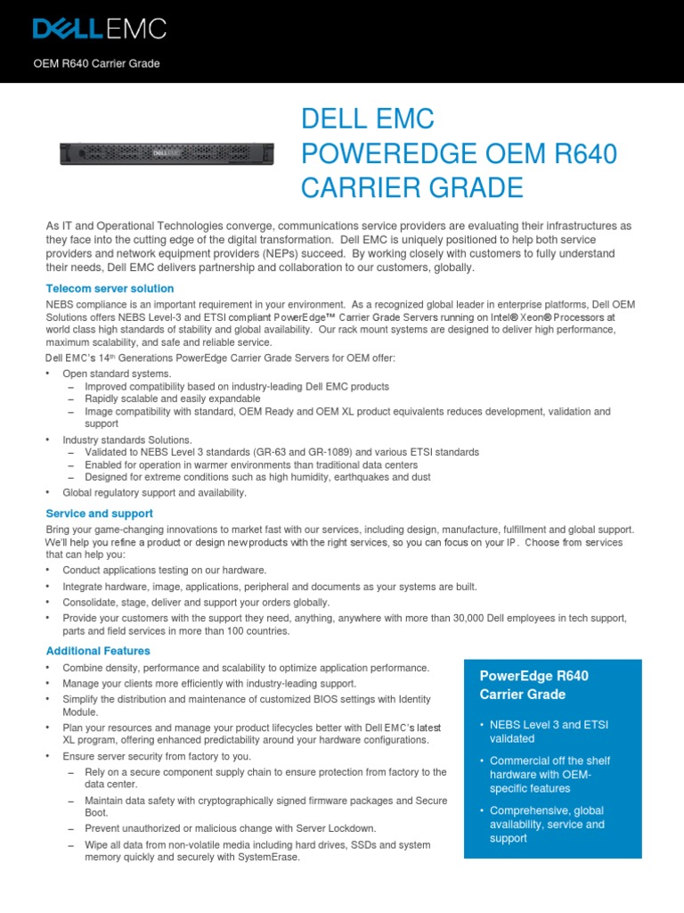 BeyondTrust USeries20 Appliance Dell Tech Sheet | PDF | Network ...