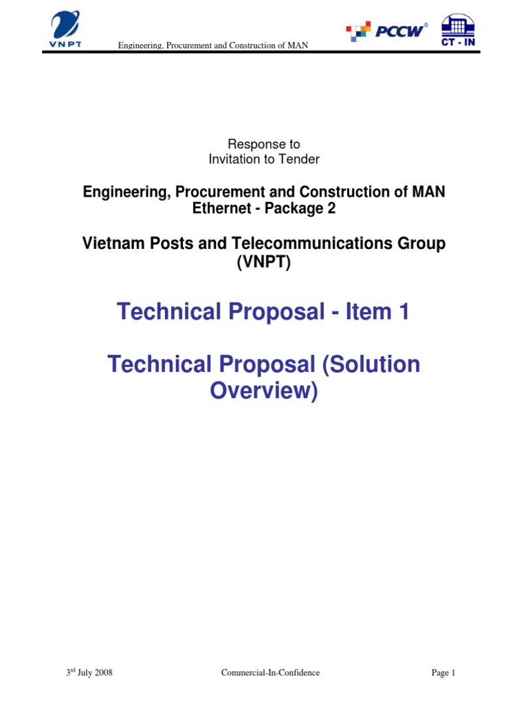 Technical Proposal - Solution Overview - Printed | PDF | Virtual ...