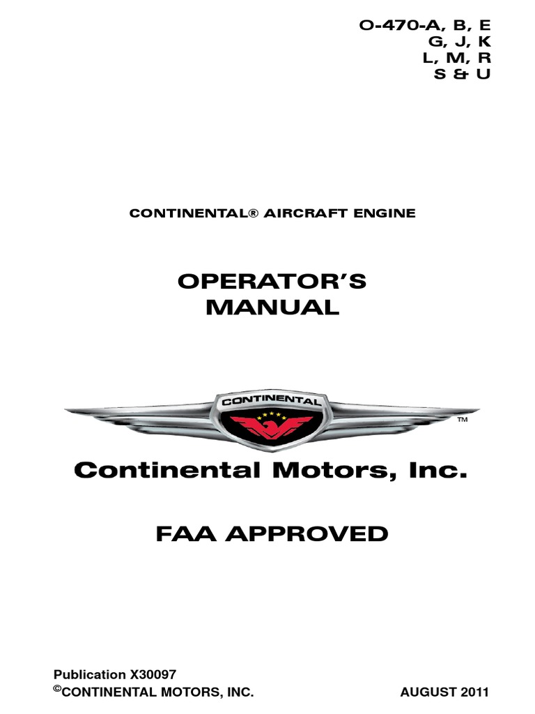 O 470 Series Operator | PDF | Horsepower | Carburetor