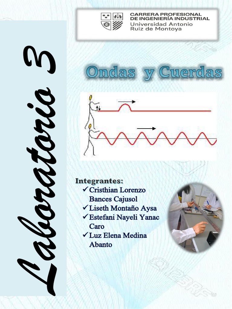 Laboratorio Ondas | PDF | Olas | Frecuencia Laboratorio Ondas | PDF | Olas | Frecuencia