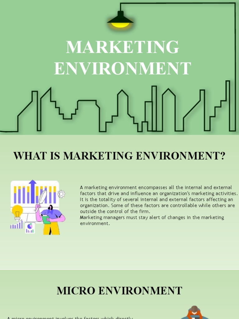 Marketing Environment PPT Semester 2 POM-1 | PDF | Marketing ...