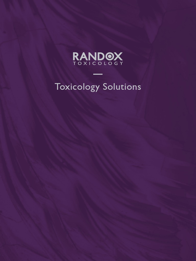 LT193TOX - Toxicology Solutions (LQ) - APR18 | PDF | Elisa | Drug Test