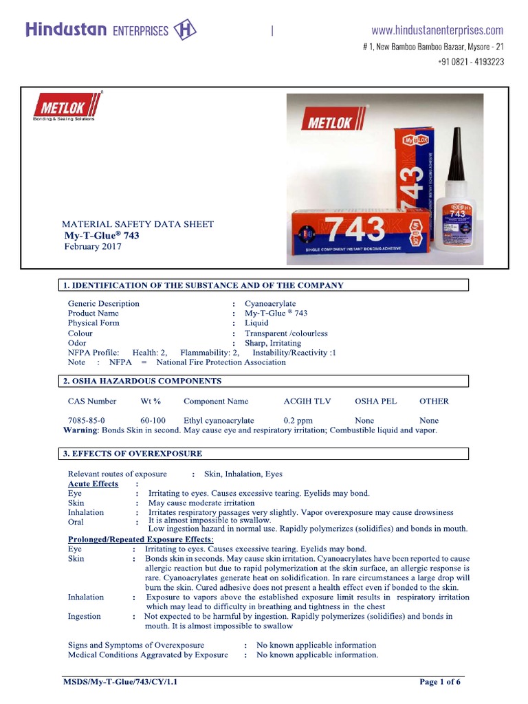 Metlok 743 | PDF
