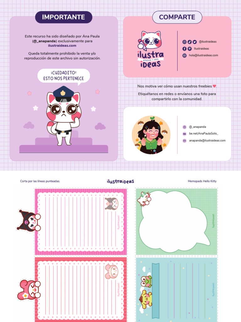 Memopads-sanrio | PDF