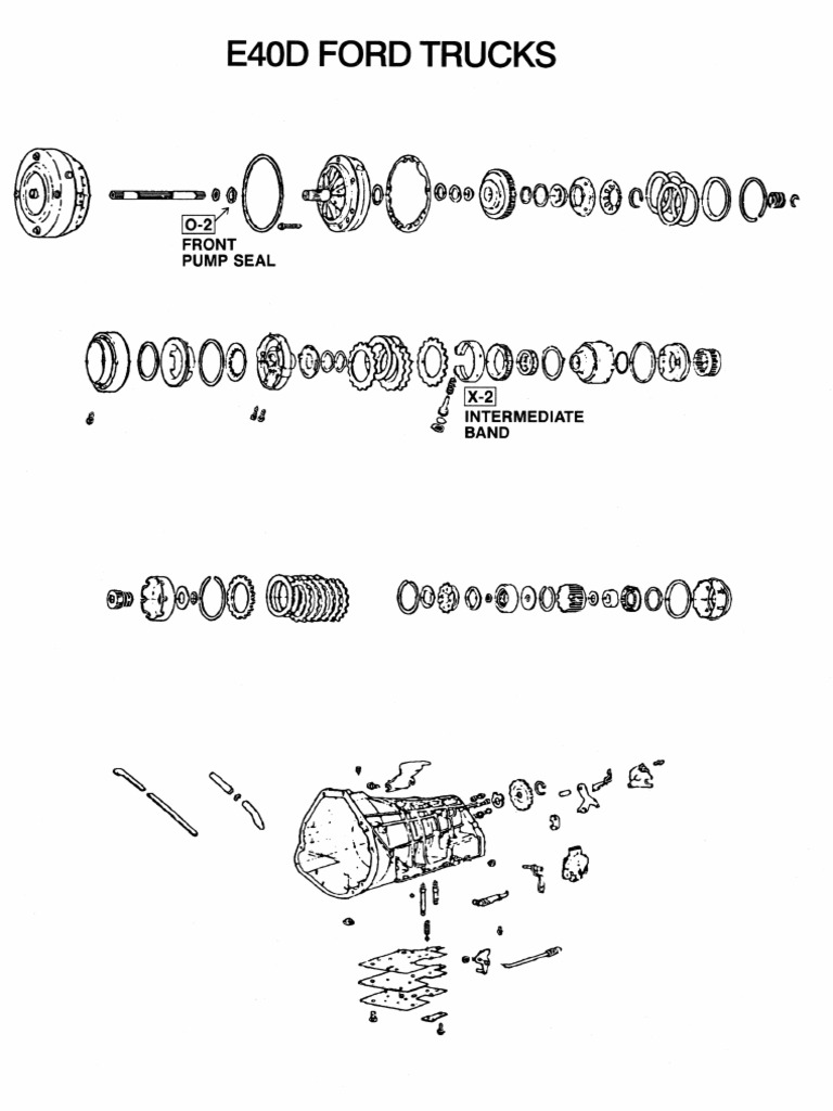 E4OD repair manual | PDF