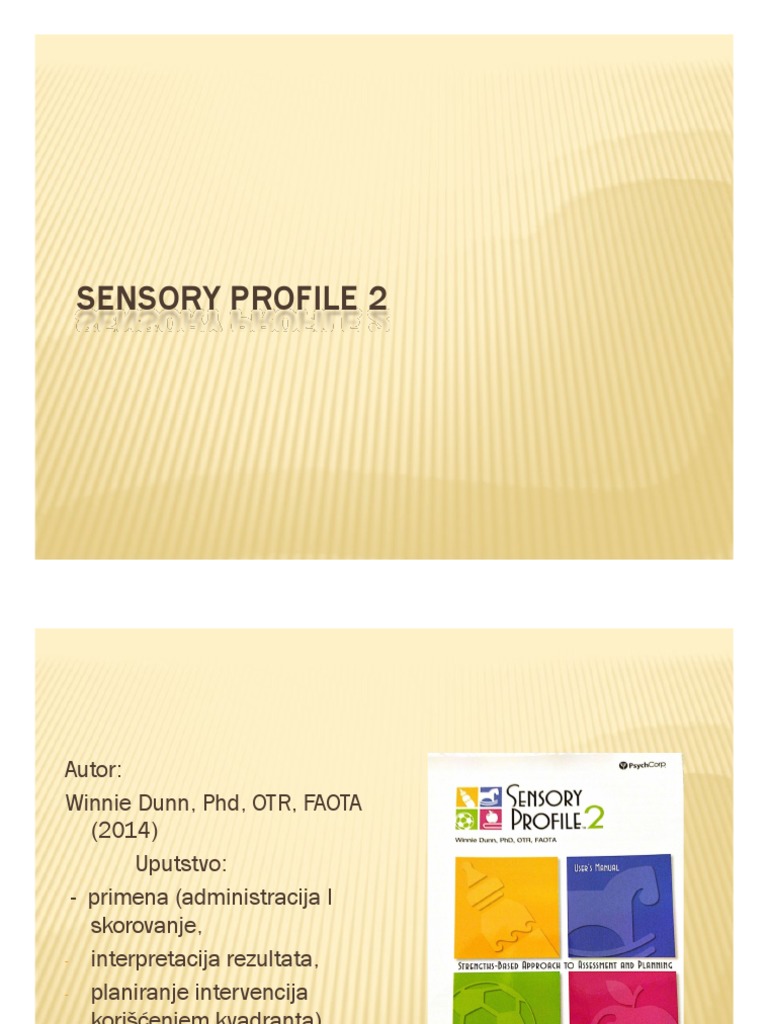 Sensory Profile