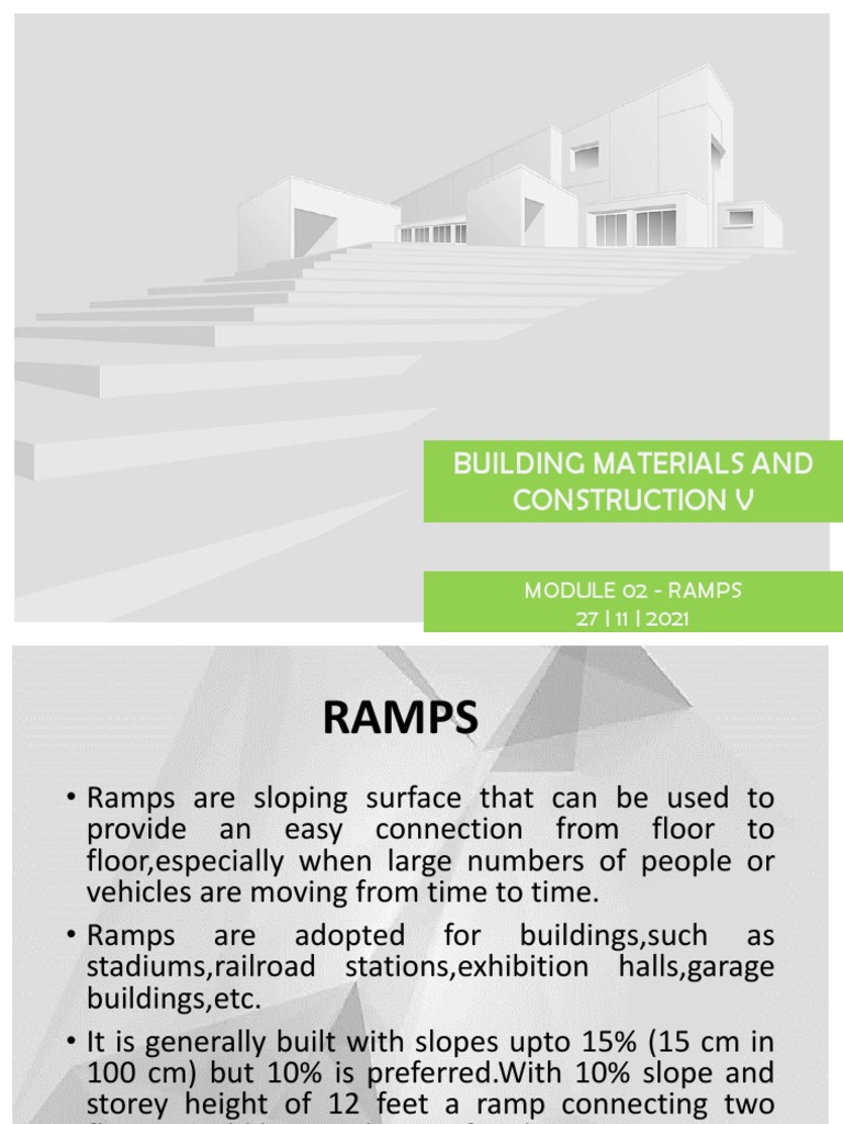 BMC V - MODULE 02 - RAMPS | PDF