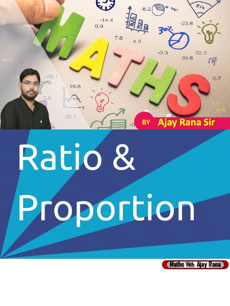 Ratio N Proportion (1) 20220824085542 | PDF | Rupee