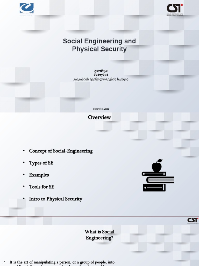 Social Engineering and Physical Security | PDF | Phishing | Social Engineering (Security)