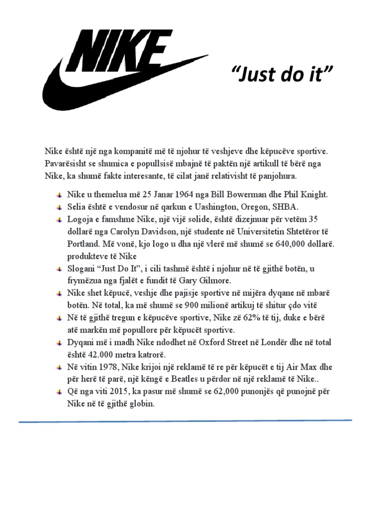 Just Do It | PDF