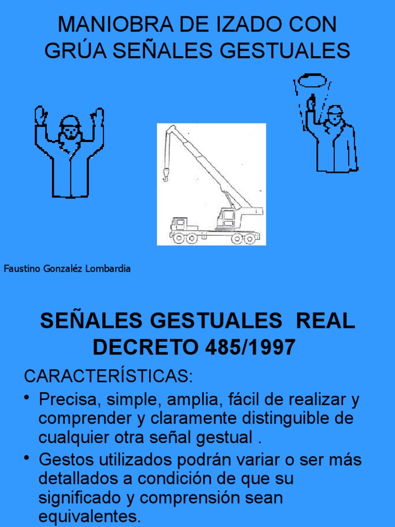 SEÑALES GESTUALES | PDF