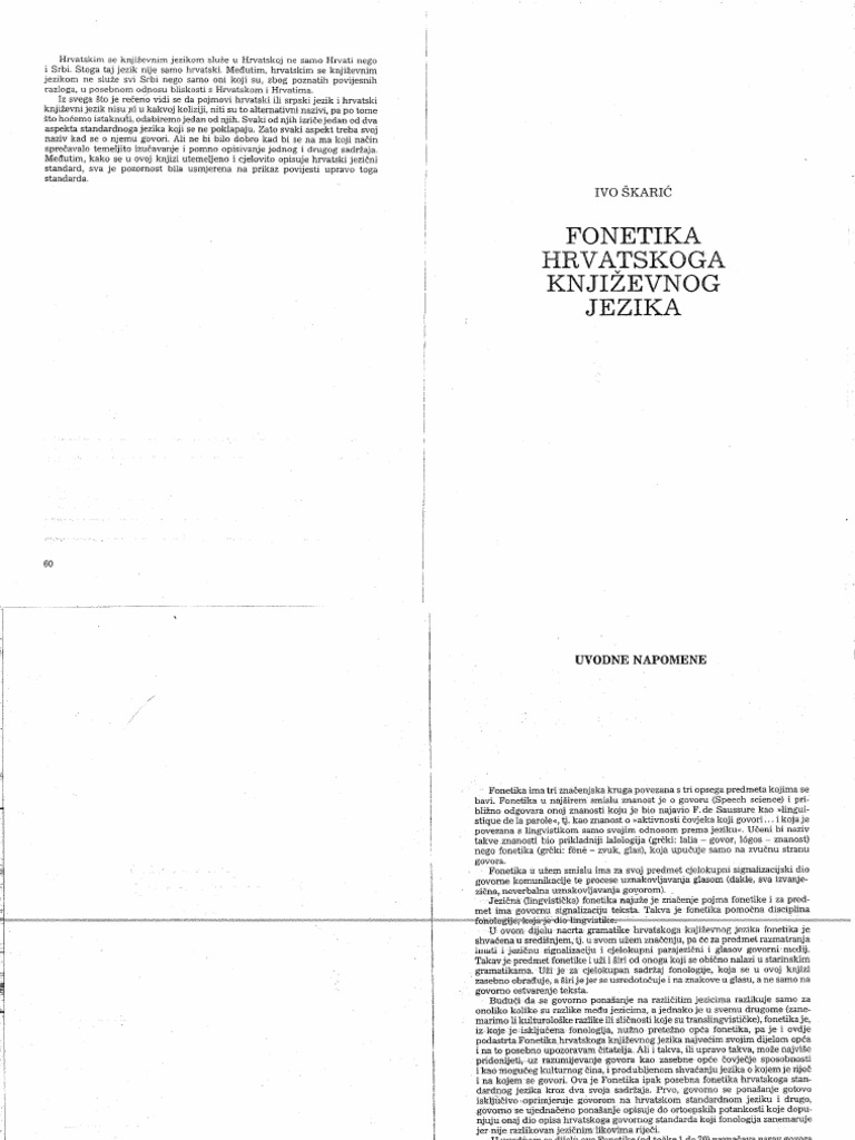 Skaric_Fonetika_1991 (1) | PDF
