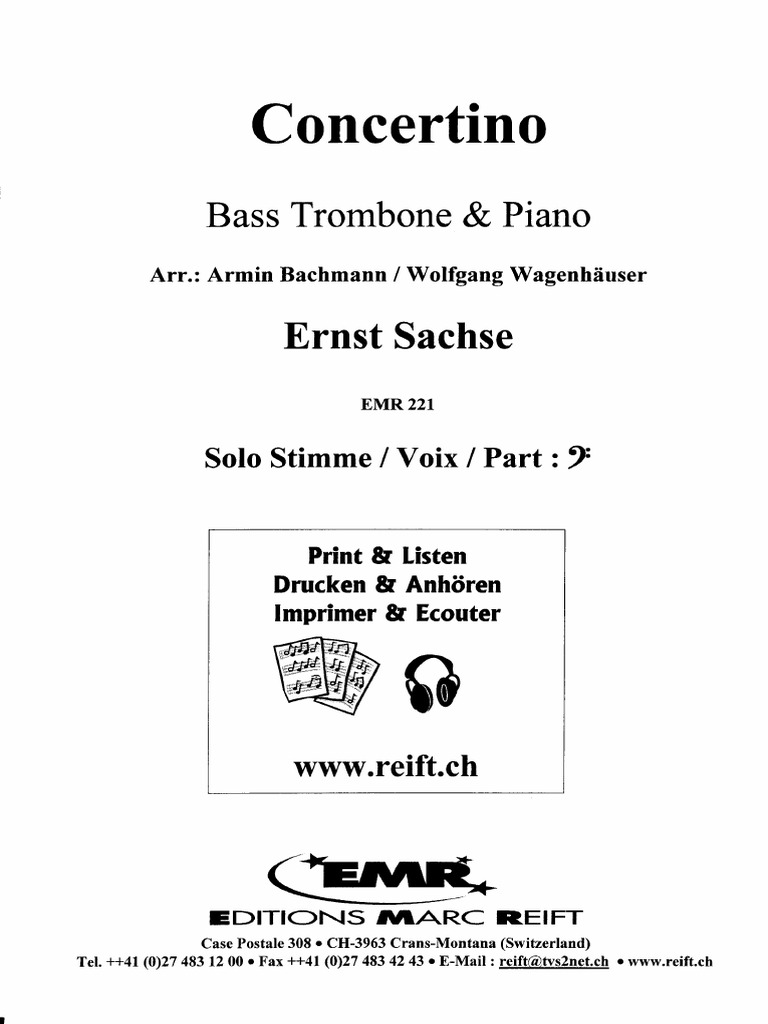 Sachse Piano Part | PDF