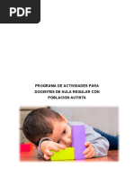 Cuadernillo Actividades para Niños y Niñas Con Autismo (TEA ...