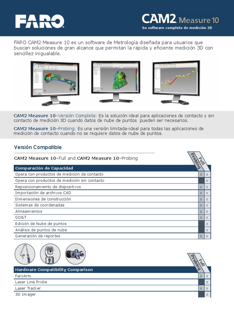 CAM2Measure-10 ES | PDF | Software de la aplicacion | Software