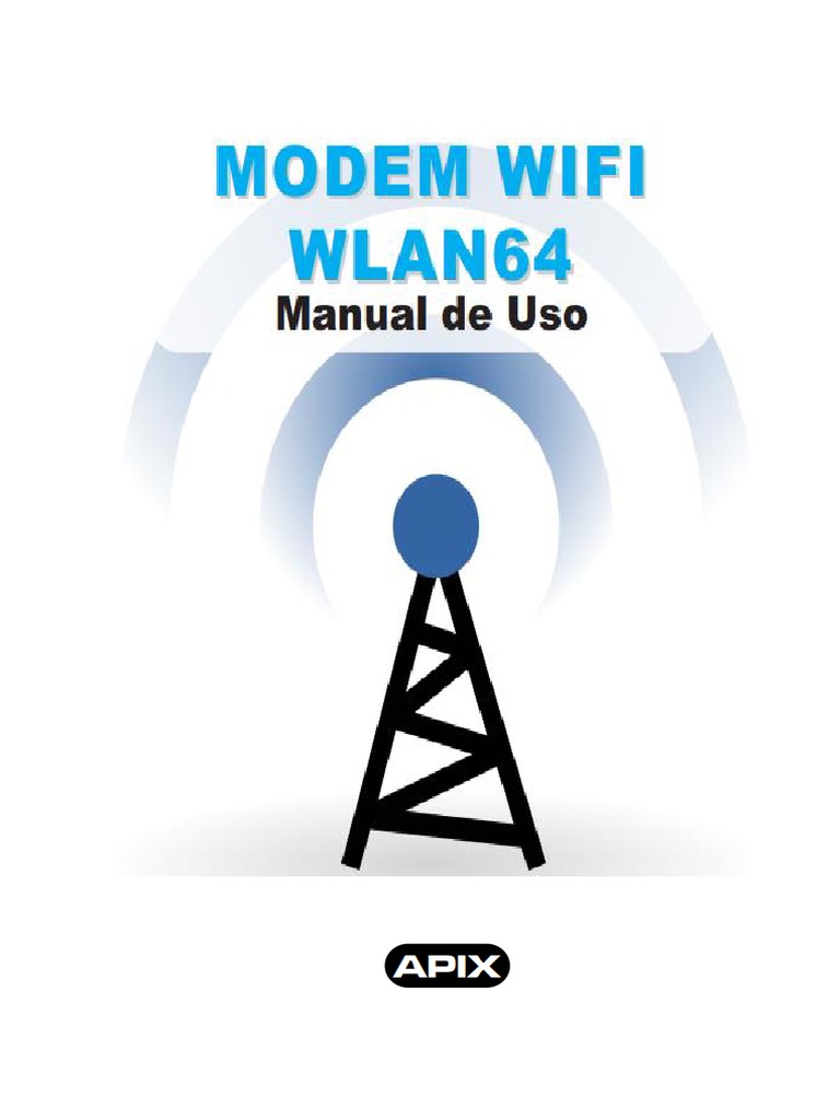 Manual Del Usuario - Modem Wifi WLAN64 v1.2 | PDF | Módem | Ascii