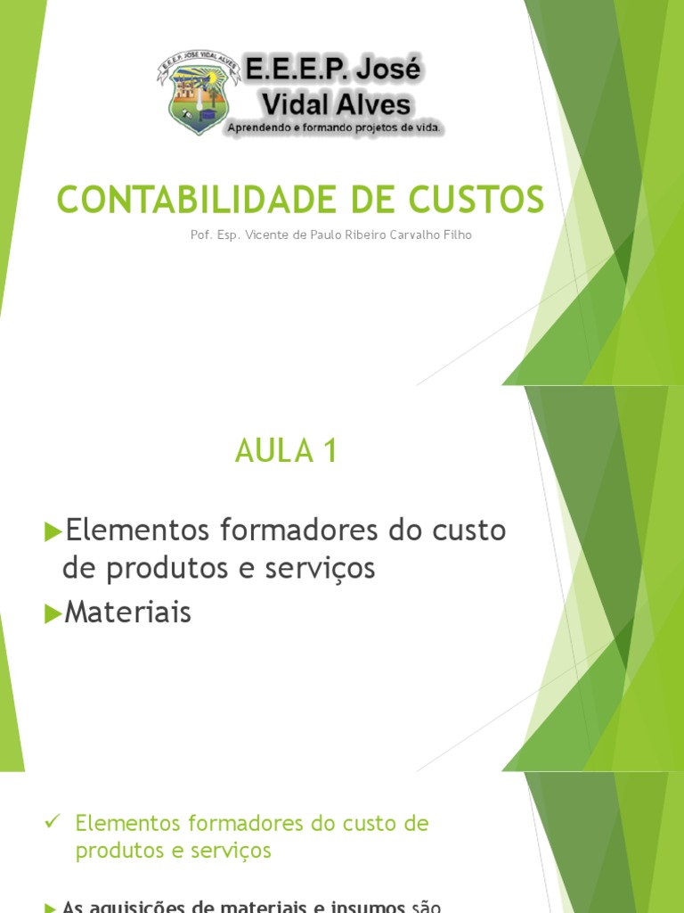 PEPS UEPS MP Contabilidade de Custos | PDF | Despesa | Média