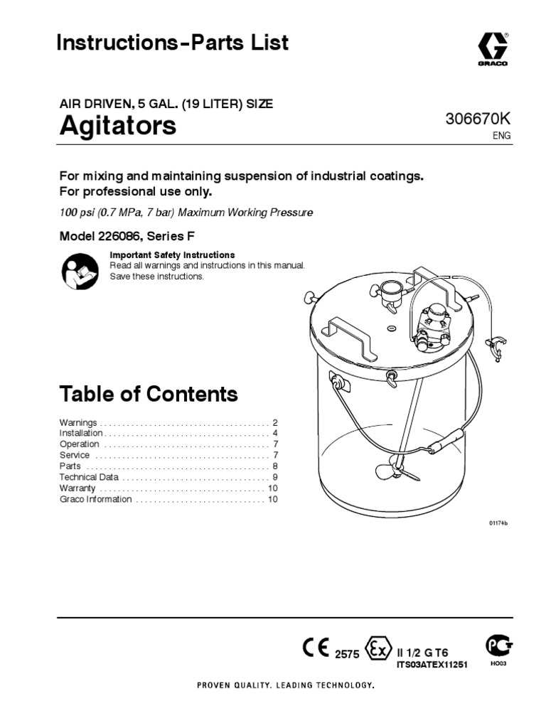 Agitators: Instructions - Parts List | PDF | Implied Warranty | Breach ...