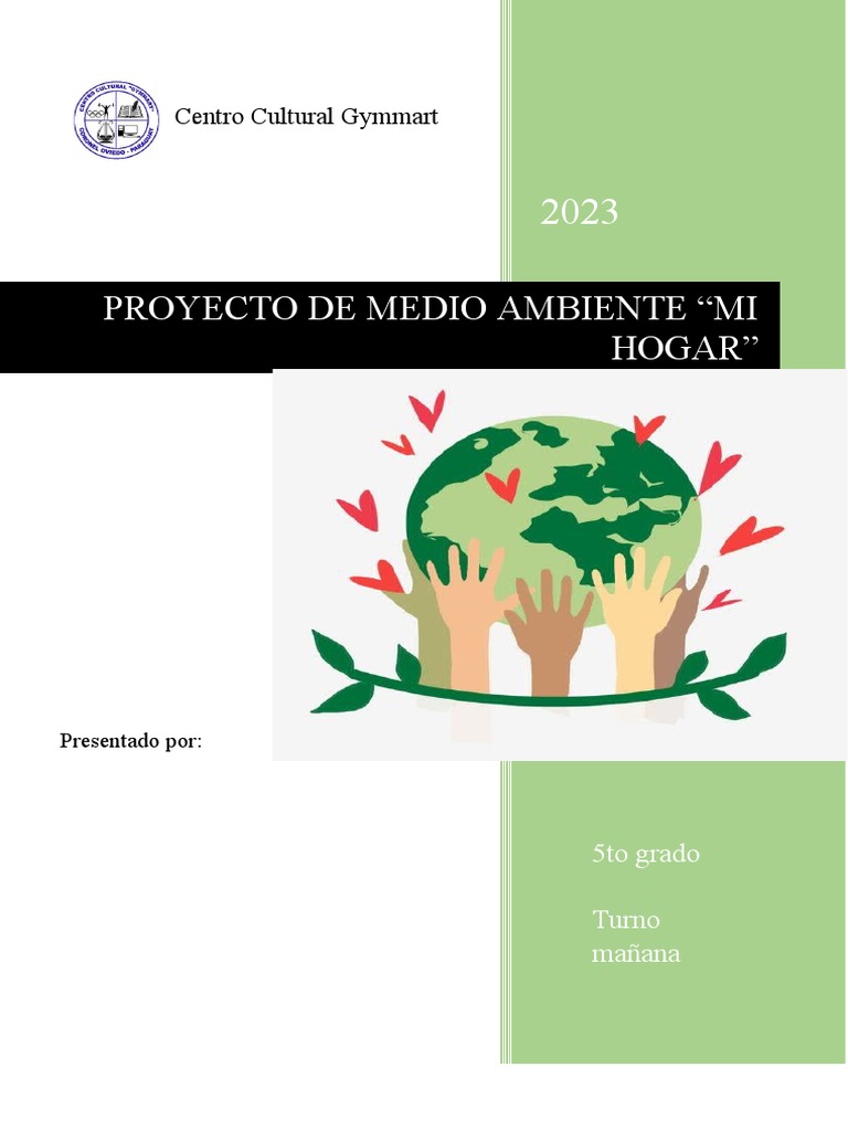 Proyecto de Medio Ambiente | PDF | Entorno natural | Residuos