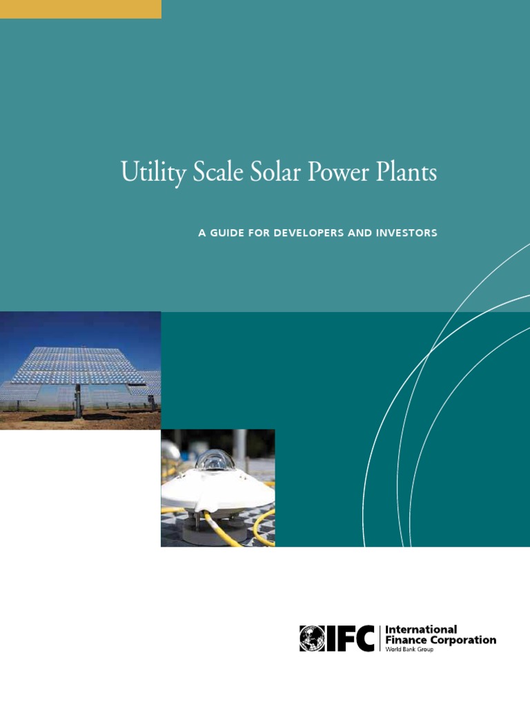 Utility Scale Solar Power Plants A Guide | PDF | Photovoltaics | Solar ...