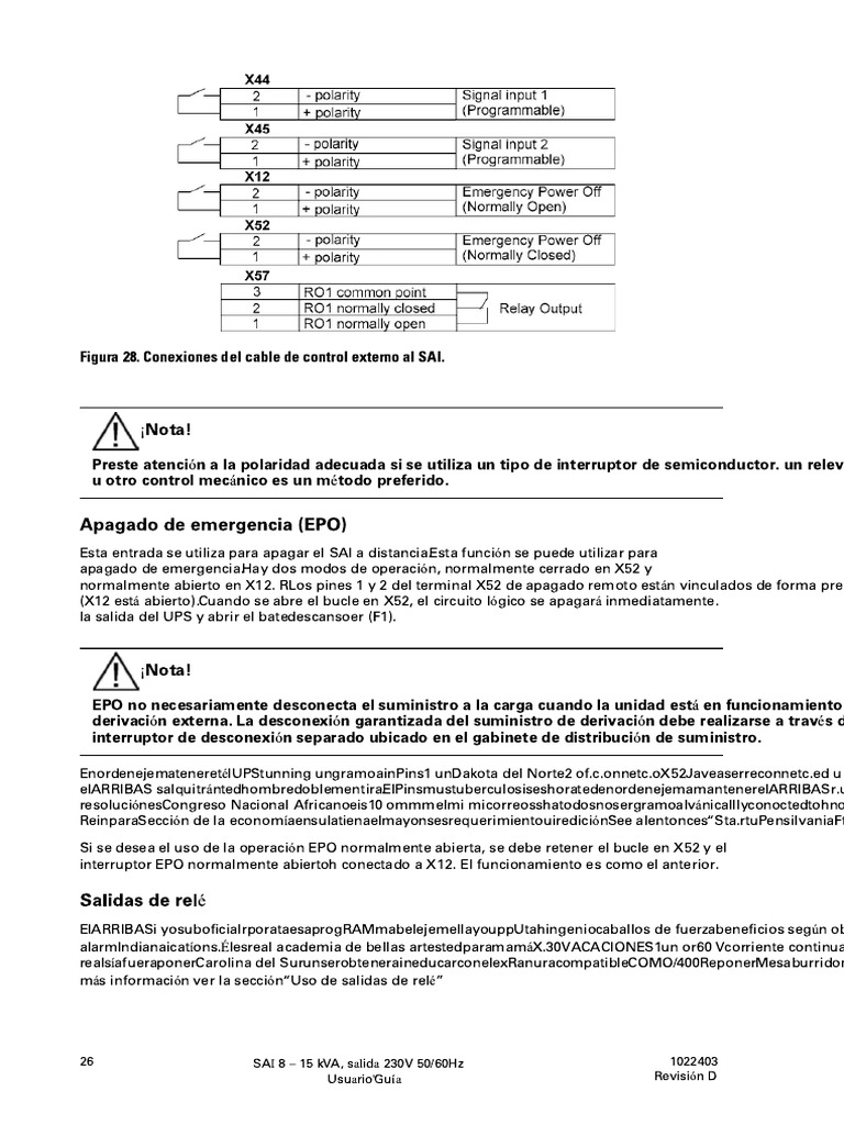 User Manual Eaton Powerware 9155-8-S-15-32x9Ah-MBS (English - 54 Pages ...