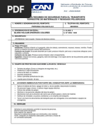 Acti-Klean AK1 MSDS Spa | PDF | Toxicidad | Ciencias fisicas