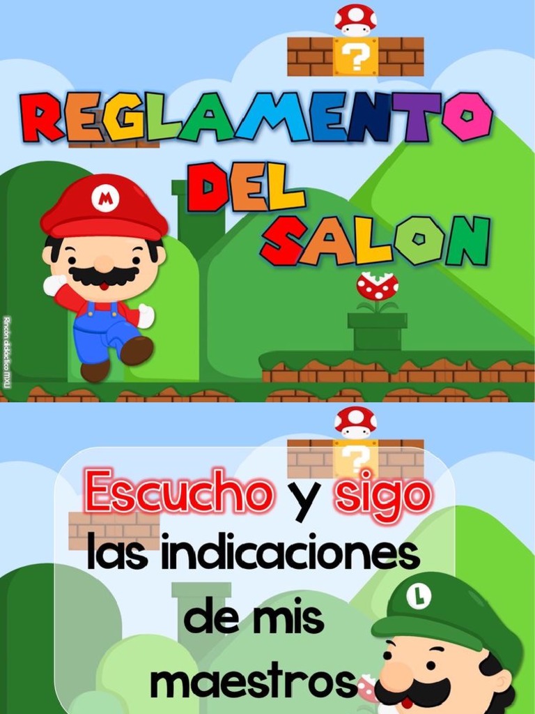 REGLAMENTO-MARIO-BROS | PDF
