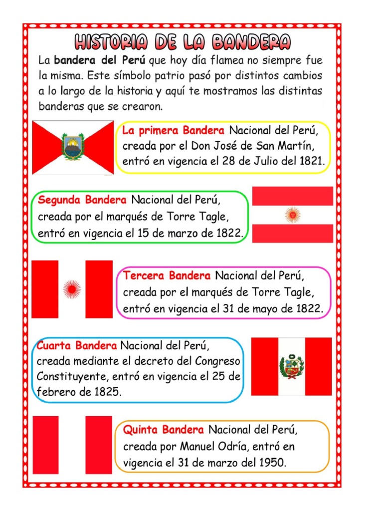Comp. Lect. Historia de La Bandera | PDF