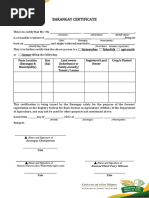 RSBSA Enrollment Form 1 PDF | PDF | Farms | Agriculture