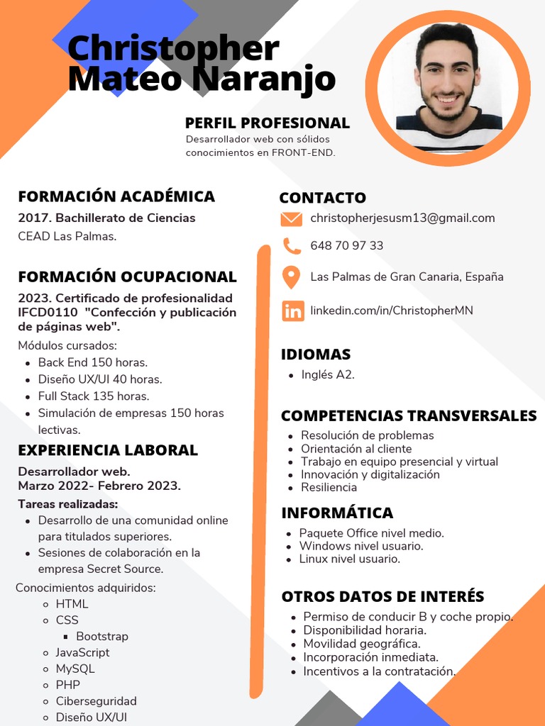 CV Christopher | PDF