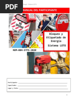 Loto Nom-004 | PDF | Administración de Seguridad y Salud Ocupacional