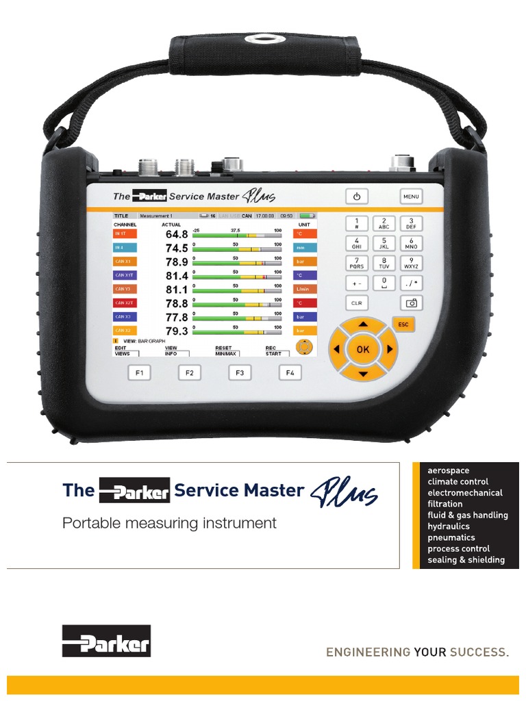 Manual The Parker Service Master Plus ES | PDF | Menú (Computación ...