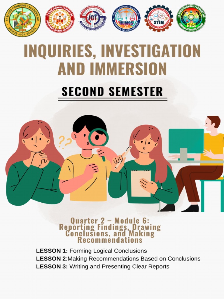 Iii-Q2 Module 6 | PDF | Methodology | Inquiry