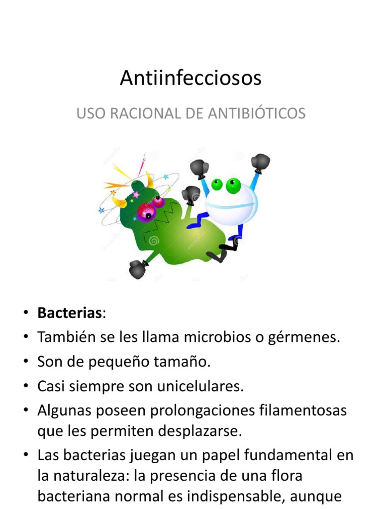 Uso Racional de Antibióticos FB 2022 | PDF | Las bacterias ...