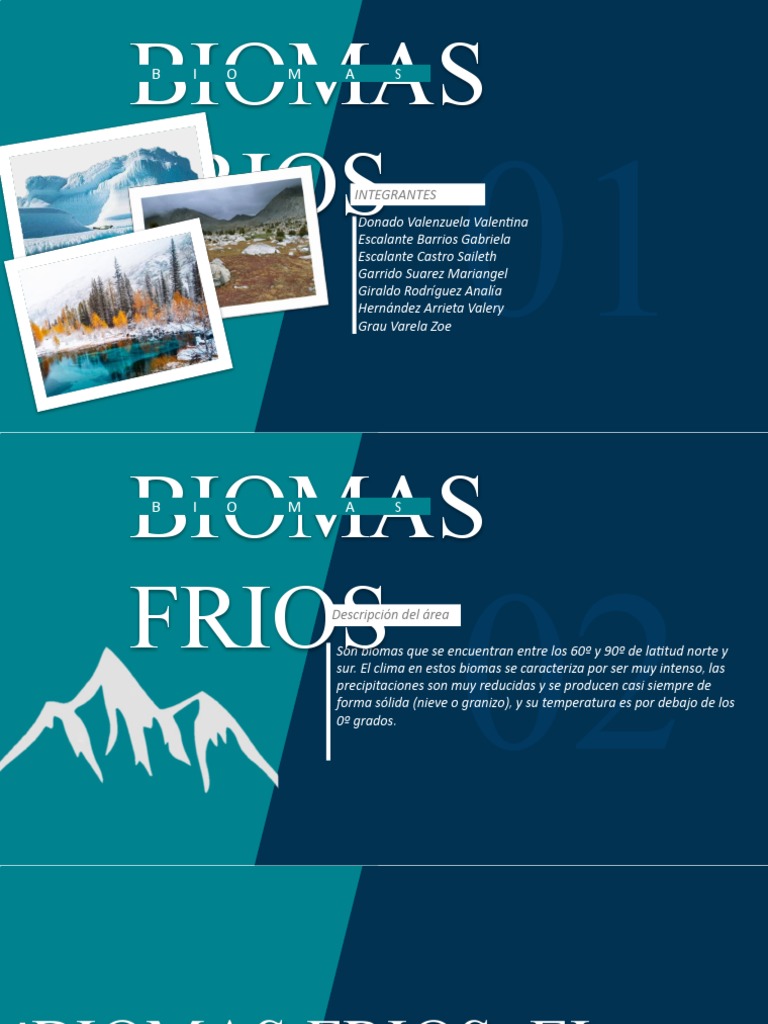 Exposicion Biomas Frios | PDF | Ecología de sistemas | Ciencias de la ...